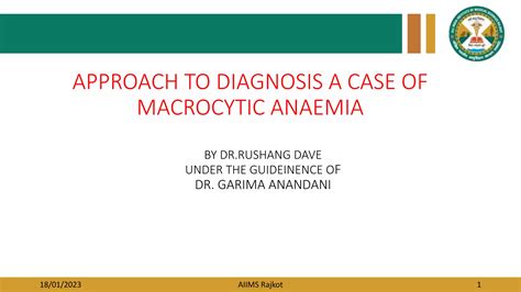 Macrocytic Anemia Pptx
