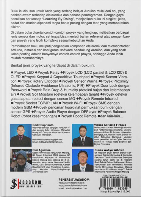 Microcontroller Arduino Untuk Pemula Disertai Contoh Contoh Projek