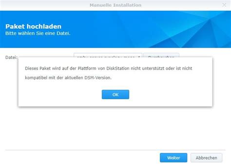 Emby Server Synology4520x8664spk Cannot Be Installed Page 2