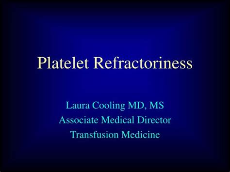Ppt Platelet Refractoriness Powerpoint Presentation Free Download Ppt Platelet Refractoriness Powerpoint Presentation Free Download