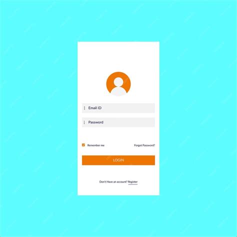 Premium Vector Login Page Ui Design