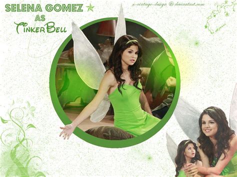 Selena Gomez As Tinkerbell By X Vintage Design On Deviantart