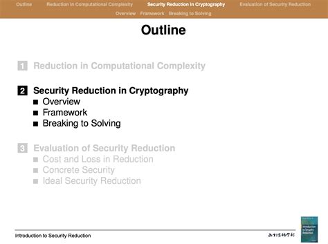 Introduction To Security Reduction4 노발개발