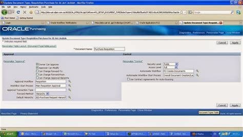 oracle tips purchase order setup po