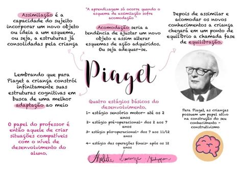 Teoria De Piaget Resumida Revoeduca