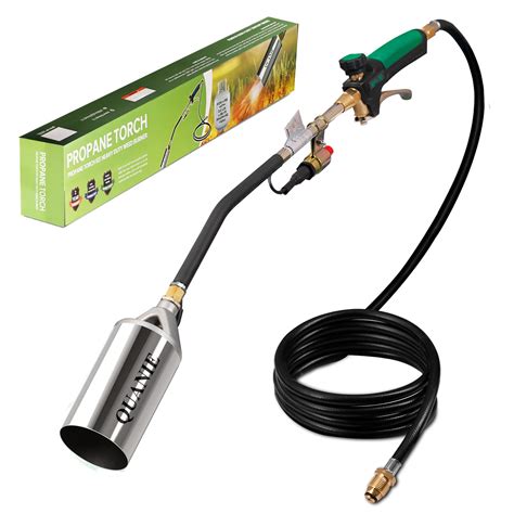 Propane Torch Burner Weed Torch High Output 800000 Btu With 98ft Hose