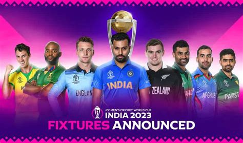 Icc Odi World Cup 2023 Schedule India To Play Pakistan On October 15 In Ahmedabad — Check