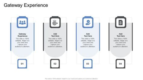 Gateway Experience Powerpoint Presentation And Slides Slideteam
