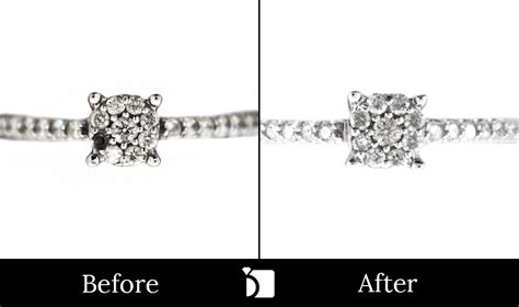 Before And After 77 An Engagement Ring Missing Stone Repair