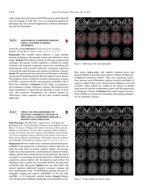Pdf Diagnosis Of Alzheimers Disease Using A Machine Learning Technique