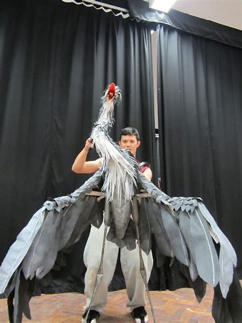 Vincent Lam Model Making In 2025 Bird Puppet Puppets Puppet Costume