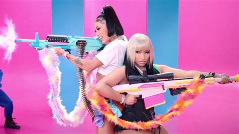 Coi Leray And Nicki Minajs Blick Blick Video Packs Heat
