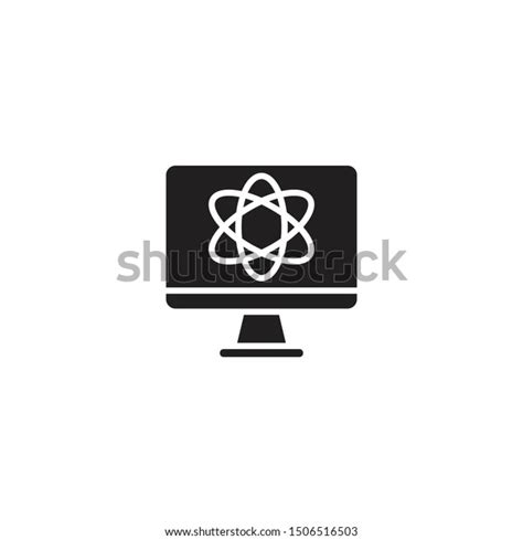 Quantum Computing Icon Artificial Intelligence Future Stock Vector Royalty Free 1506516503