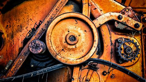 Combine Harvester Abstract Cogs Photograph By John Williams Fine Art