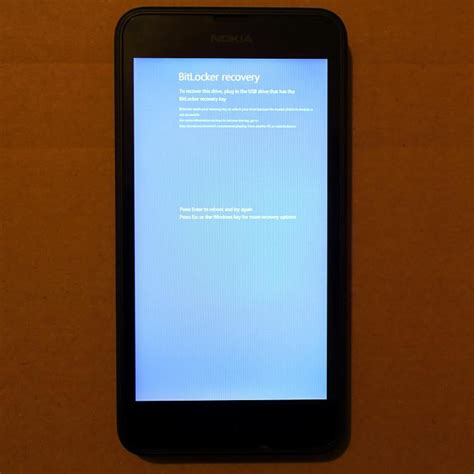 Windows 10 Mobile Bitlocker Recovery Key Blue Screen Windows 10 Forums