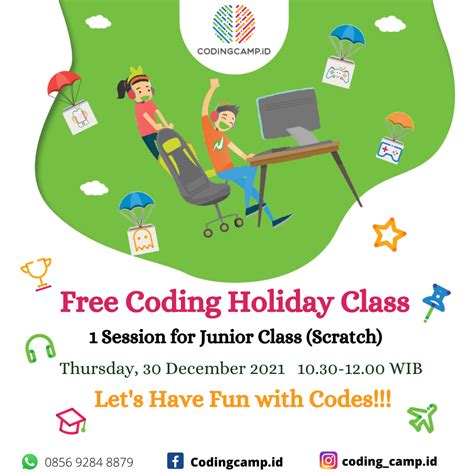 Codingcampid Ikuti Kelas Coding Holiday Gratis Kamis Facebook