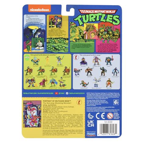 Playmates Tmnt Classic Mutants 4 Pack Freaky Deaky Toys