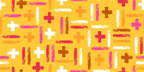 더하기 빼기 및 동등한 상징은 대담한 붓놀림으로 손으로 그린 완벽한 패턴입니다 그런 지 잉크 추상 선으로 교육 반복 가능한 배경 0명에 대한 스톡 벡터 아트 및 기타 이미지