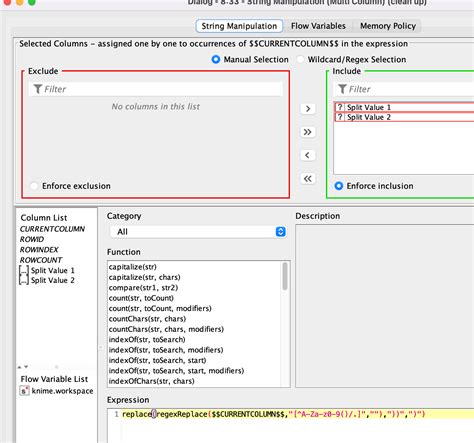 Organizing Strings Based On Pattern Knime Analytics Platform Knime