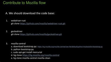 How 2 Contribute To Mozilla Code Base Ppt Download