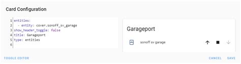 Garage Door Dynamic Icon Configuration Home Assistant Community