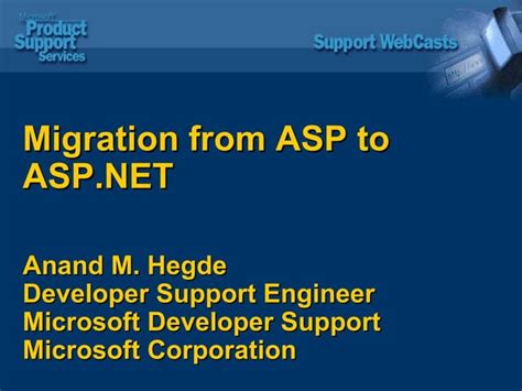 migration from asp to asp