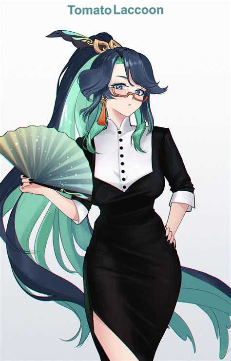 Cloud Retainer And Xianyun Genshin Impact Drawn By Tomato Laccoon Danbooru