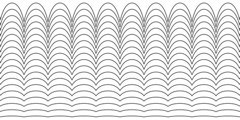 Premium Vector A Set Of Wavy Zigzag Horizontal Wiggly Lines
