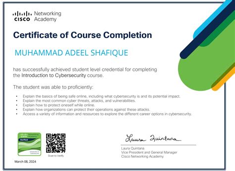 Alhamdulillah Big Achievement Verified From Cisco Ciscocisco Networking