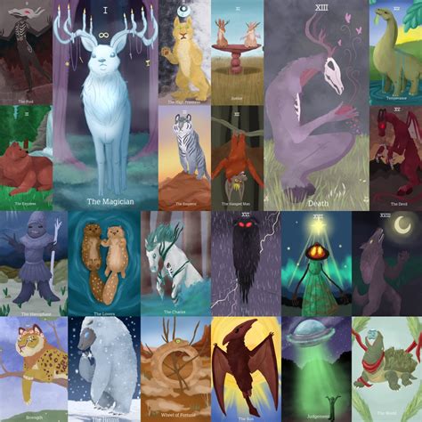 Cryptid Tarot Deck