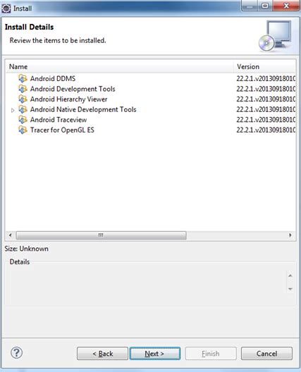 android development environment setup javapapers