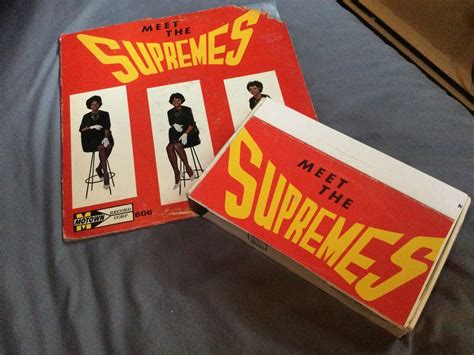 The Supremes Meet The Supremes Rare 1962 1st Stool