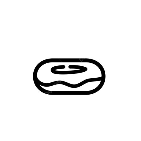 Templat Design Vector Hd Images Donut Icon Design Vector Template Unhealthy Fast Vector Png