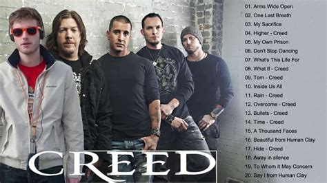 Creed Best Songs Creed Greatest Hits Full Album Youtube
