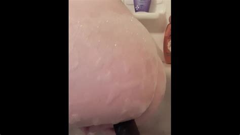 Suction Cup Dildo In The Bathtub Pornhub Com