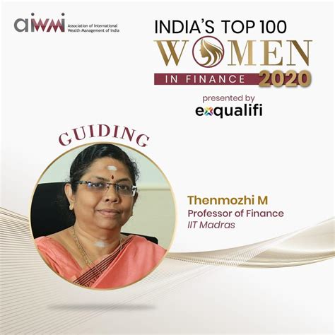 M Thenmozhi On Linkedin Thenmozhiwomeninfinance 202 Comments