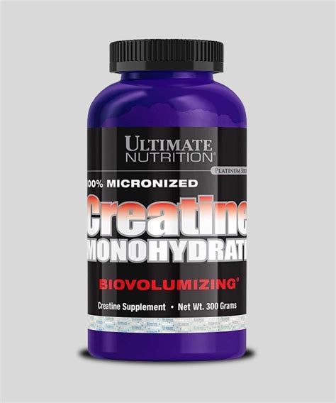 Creatine Monohydrate Ultimate Nutrition 300g Original Fitness