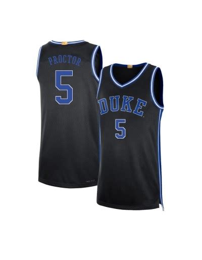 Tyrese Proctor Mens Duke Blue Devils 5 Basketball Jersey Blue