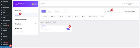 Style Lists Widget Settings Overview The Plus Addons For Elementor