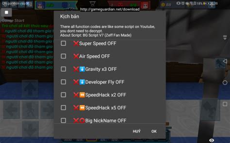 Blockman Go Script V7 Zeffs Fan Made Lua Scripts Gameguardian