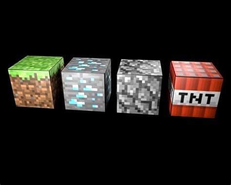 Minecraft Blocks 3d Model