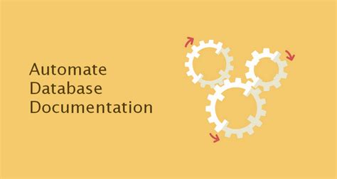 Automating Database Documentation Process With Dataedo
