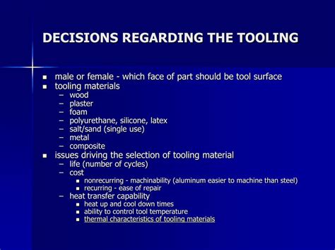 PPT TOOLING PowerPoint Presentation Free Download ID 555299