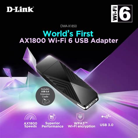 D Link Dwa X Ax Wi Fi Usb Adapter The Tech Revolutionist