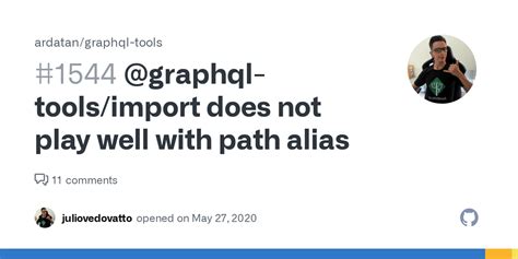 Graphql Tools Import Does Not Play Well With Path Alias Issue Ardatan Graphql Tools