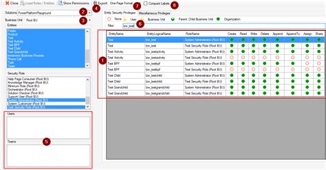 Access Security Roles