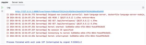 Manage Jupyter Notebook Servers DataSpell Documentation