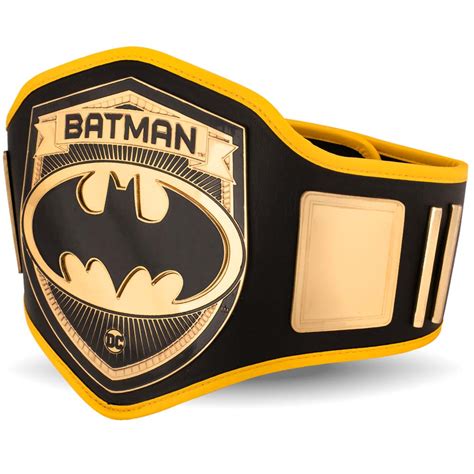 Batman Badge Logo Belt For Youth Sports Teams Custom And Bulk Awards