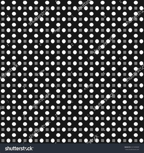 Vector Pattern Alternating Squares Circles Repeatable Stock Vector