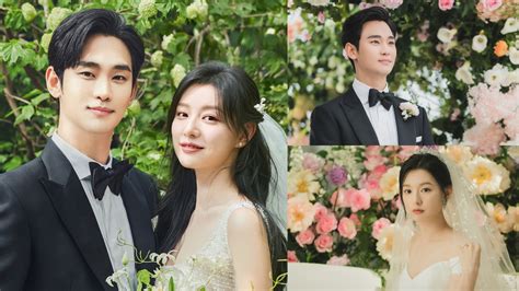 《淚之女王》世紀婚禮照片公開！金秀賢and金智媛手捧鮮花深情互望，愛情開端竟是女追男 Ksd 韓星網 韓劇